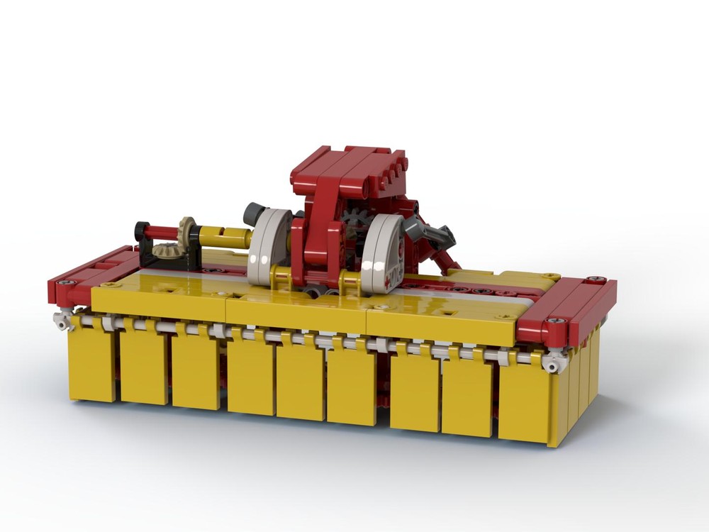 LEGO MOC Front mower by Odin_bricks | Rebrickable - Build with LEGO