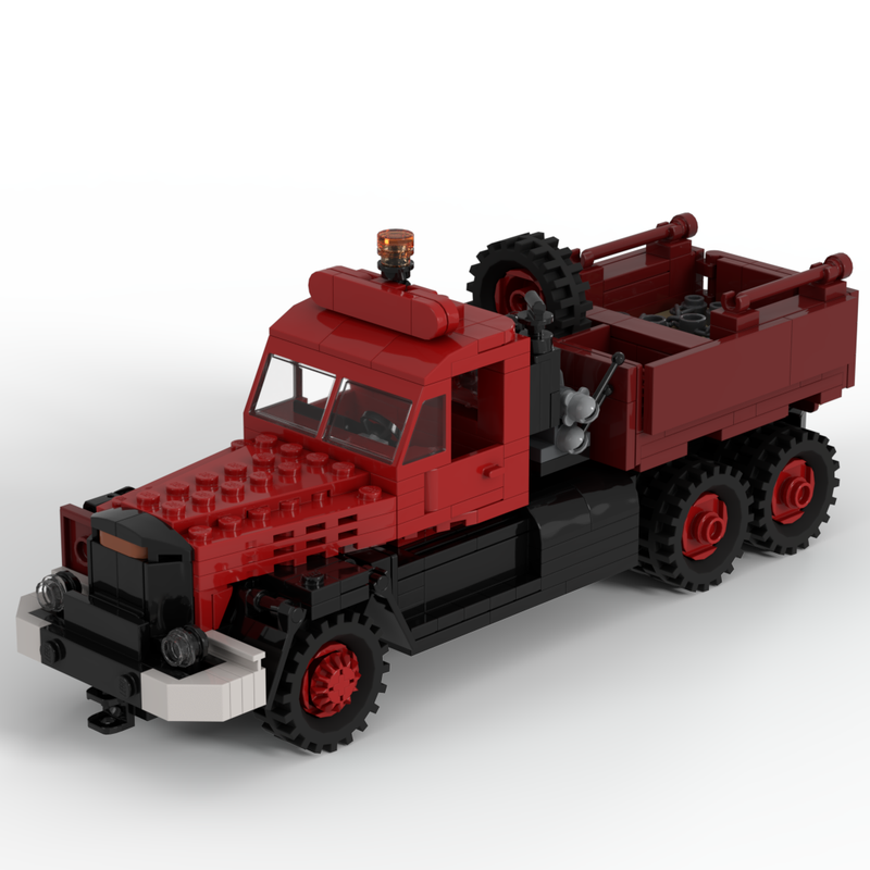 LEGO MOC Diamond T 980 - 6x4 Ballast Tractor - Ver. 1 - RBHC by HardytheDoggo | Rebrickable ...