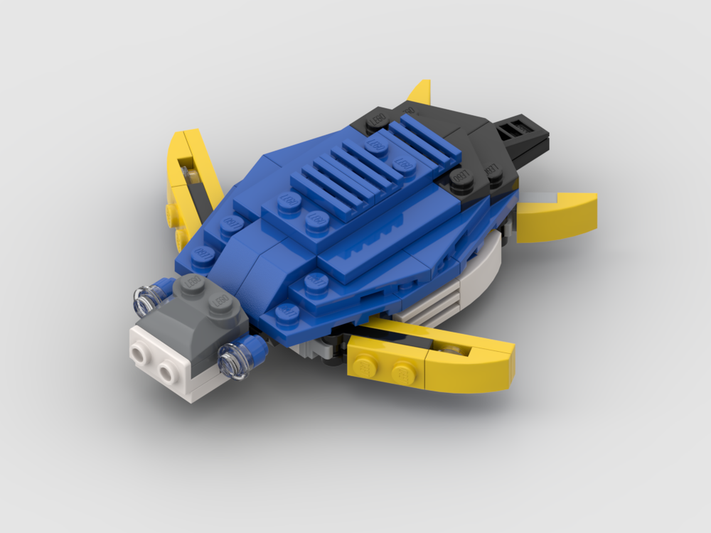 LEGO MOC 31087 - Turtle by KlintIsztvud | Rebrickable - Build with LEGO