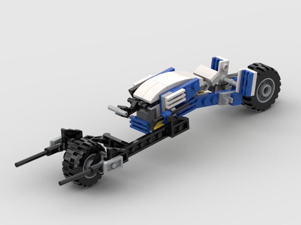 LEGO MOC 31087 - Batpod by KlintIsztvud | Rebrickable - Build with LEGO