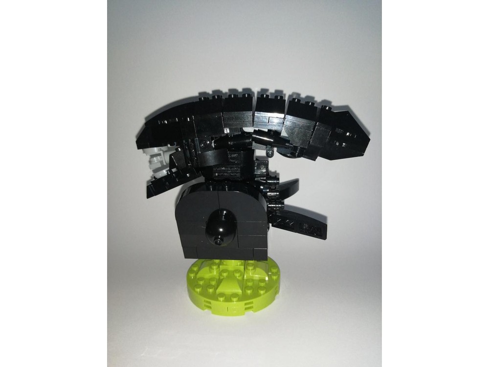 Lego Moc Alien Bust By Tomaslambo Rebrickable Build With Lego