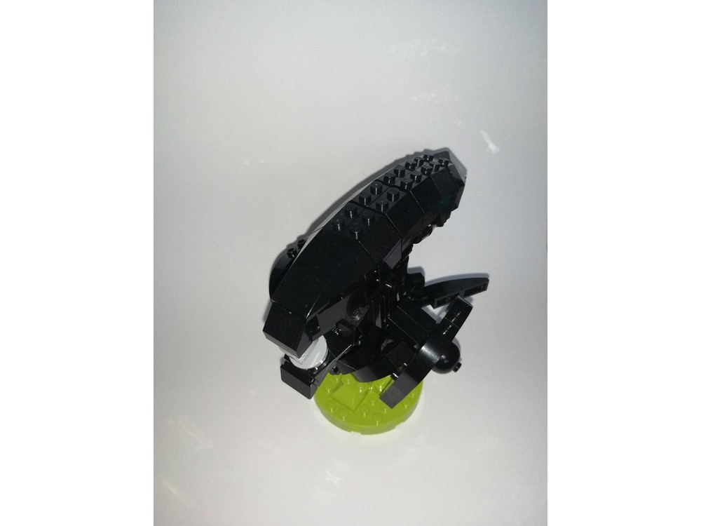 Lego Moc Alien Bust By Tomaslambo Rebrickable Build With Lego