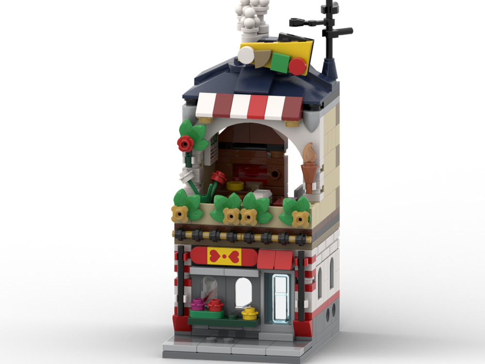 LEGO MOC Italian Restaurant by Huebre | Rebrickable - Build with LEGO