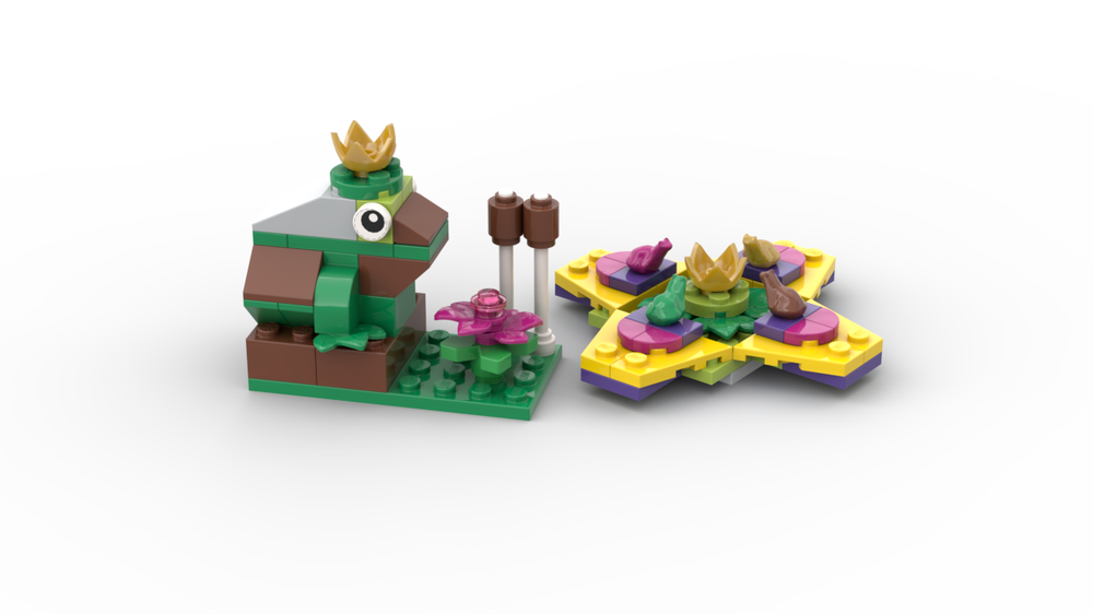 LEGO MOC 11033 Frogs in the swamp by Lenarex | Rebrickable - Build with ...