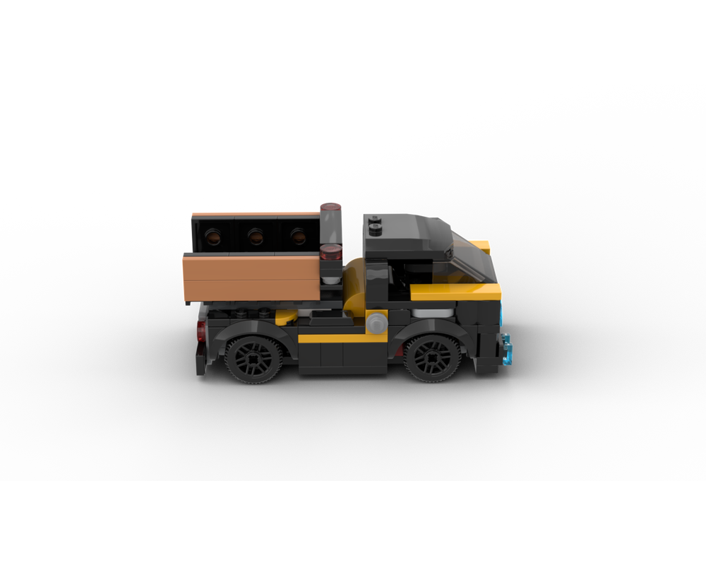 Lego Moc Tipper Truck Yb Lego 60389 Alternate Build 5 By N2brick