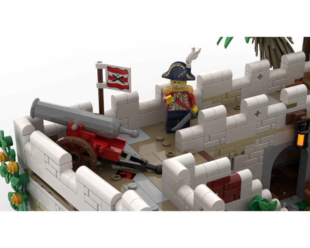 Lego Moc Soldier`s Fortress Pirates World 1 By Legatoflegion