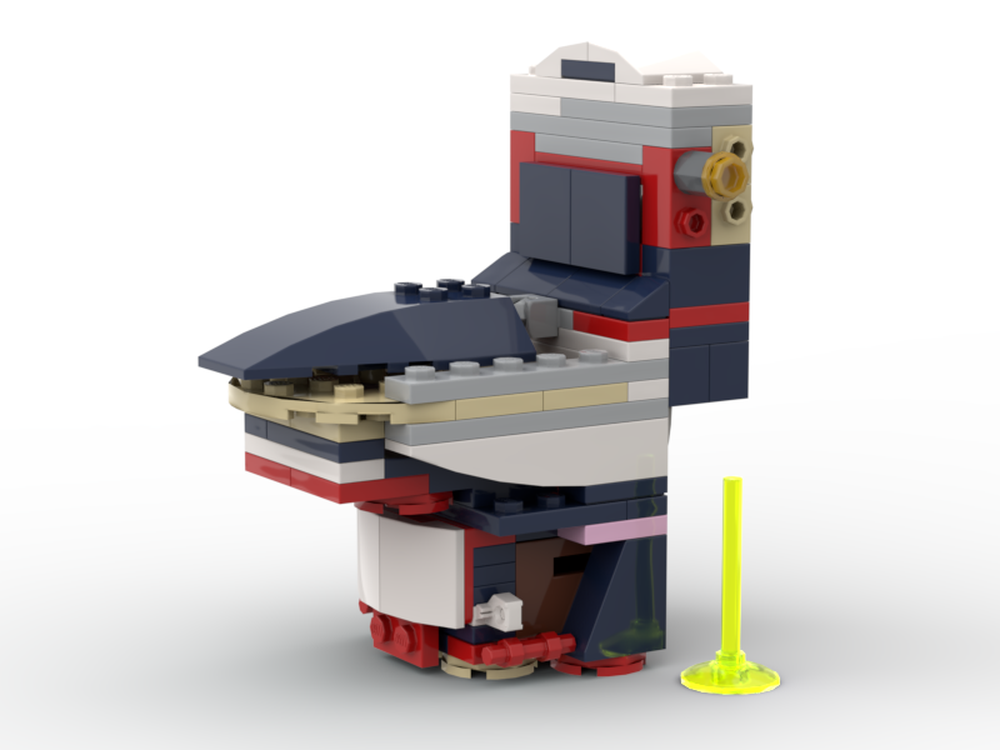 LEGO MOC 31088 Toilet with user by Matrynka | Rebrickable - Build with LEGO