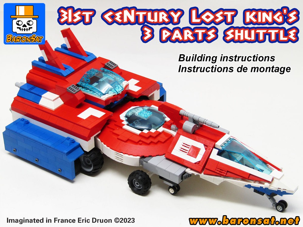 LEGO MOC RB Ulysses 31 Tri Part Shuttle Anime Version Lego moc by ...