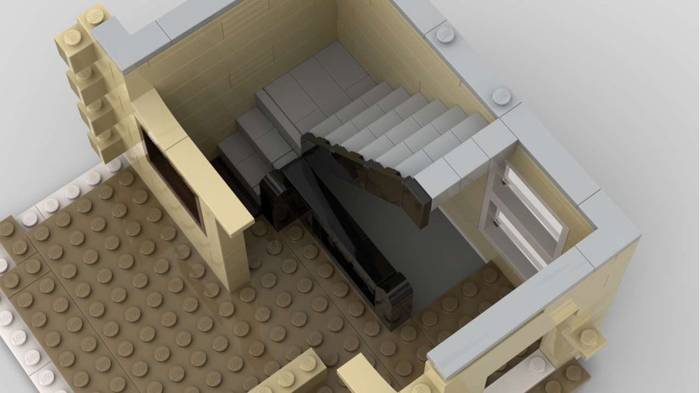 Lego Moc Police Station Floor Extension By Tiny Bricks Rebrickable