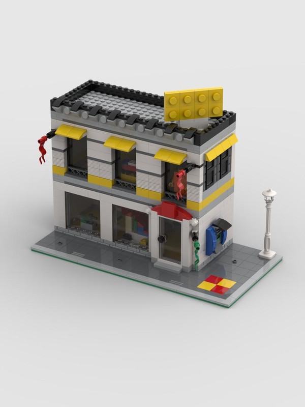 LEGO MOC Modular Lego Store by KTBrickworks | Rebrickable - Build with LEGO