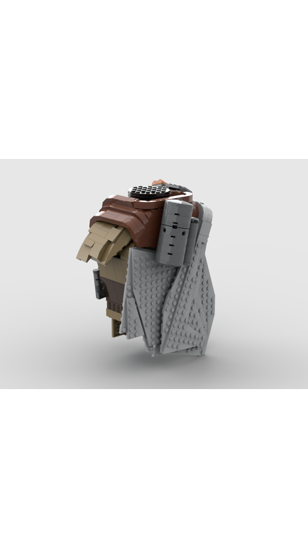 LEGO MOC Boushh Helmet Bust by BongoShaftsbury | Rebrickable - Build ...