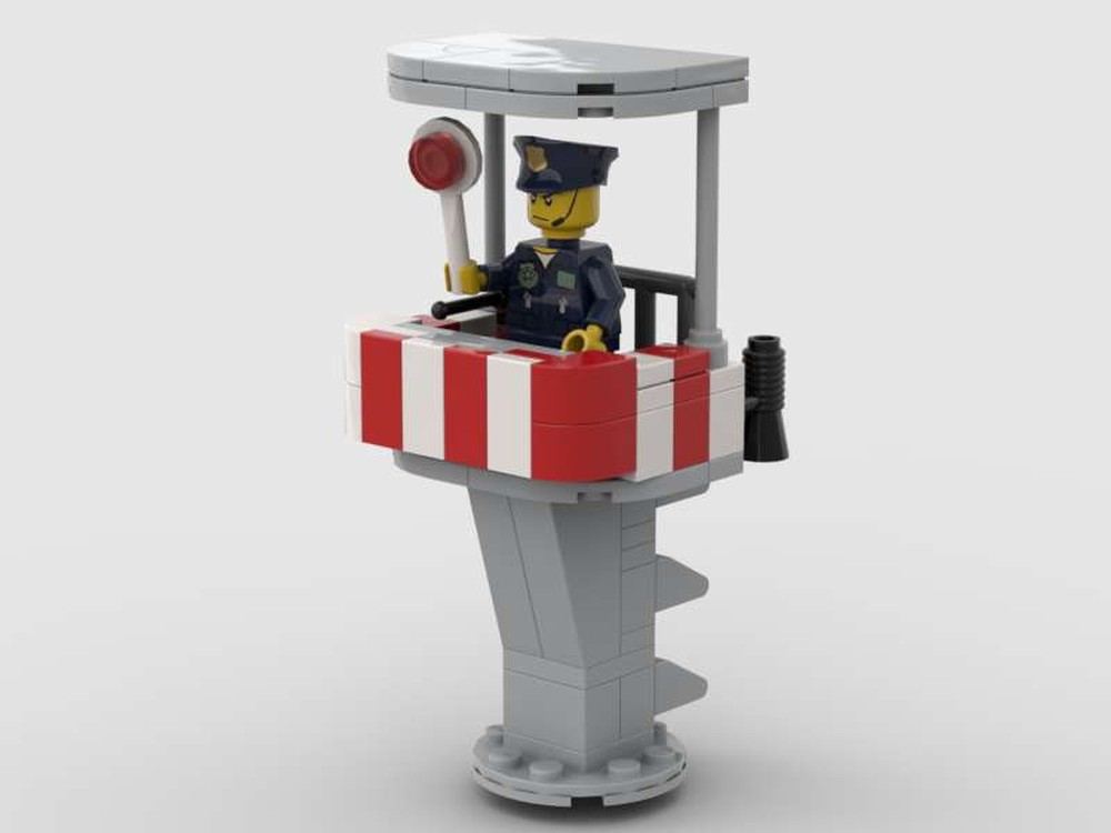 LEGO MOC traffic booth - Verkehrskanzel by delicatesse | Rebrickable ...