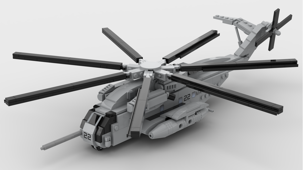 LEGO MOC 1:72 Scale CH-53E Super Stallion by HandSolo99 | Rebrickable ...