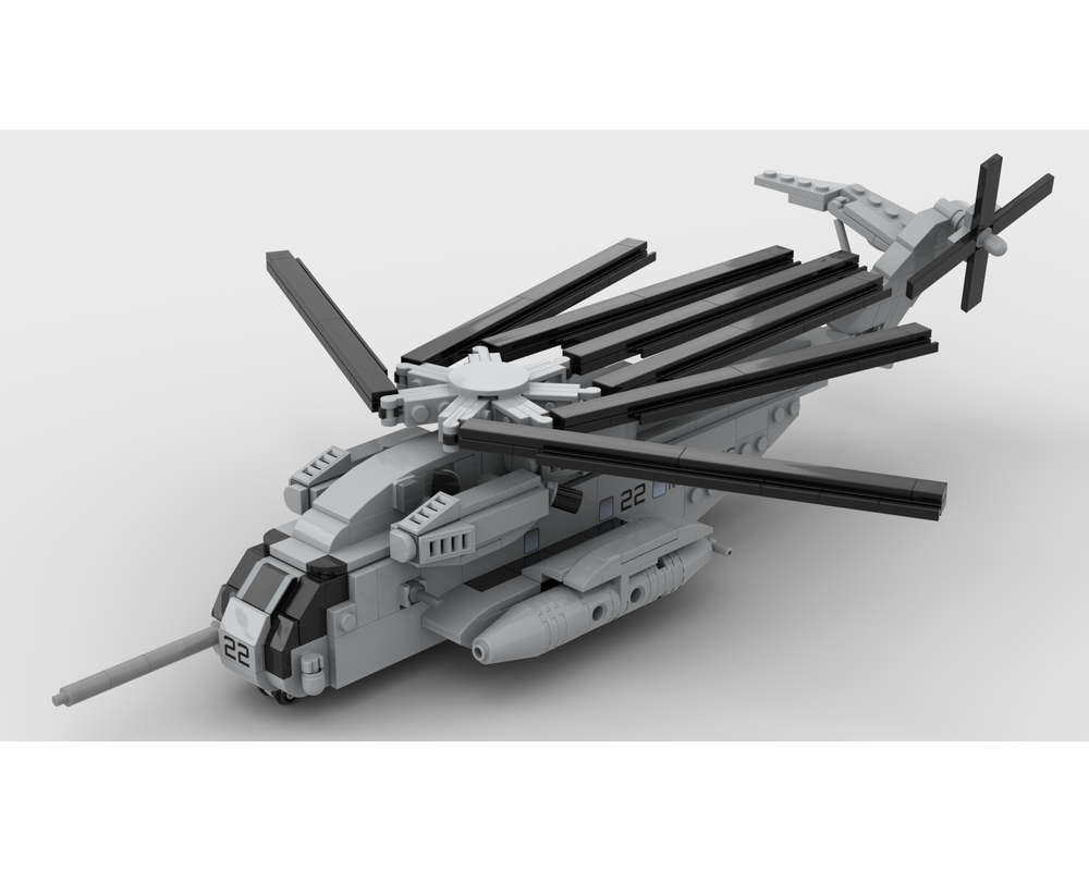 LEGO MOC 1:72 Scale CH-53E Super Stallion by HandSolo99 | Rebrickable ...