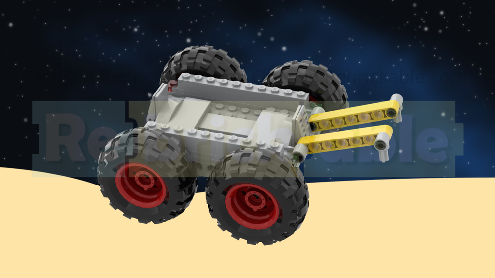 LEGO MOC Classic Space Trailer by watson.lego | Rebrickable - Build ...