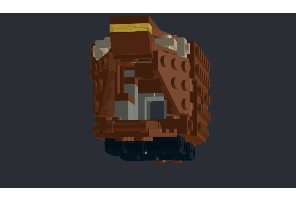 Lego Moc Sandcrawler Microfighter By Yarilei Rebrickable Build With