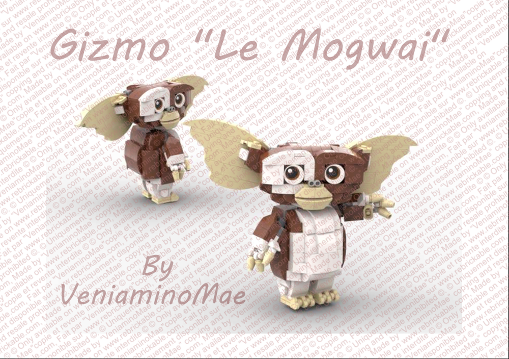 LEGO MOC Gizmo le mogwai by Mae Bricks | Rebrickable - Build with LEGO