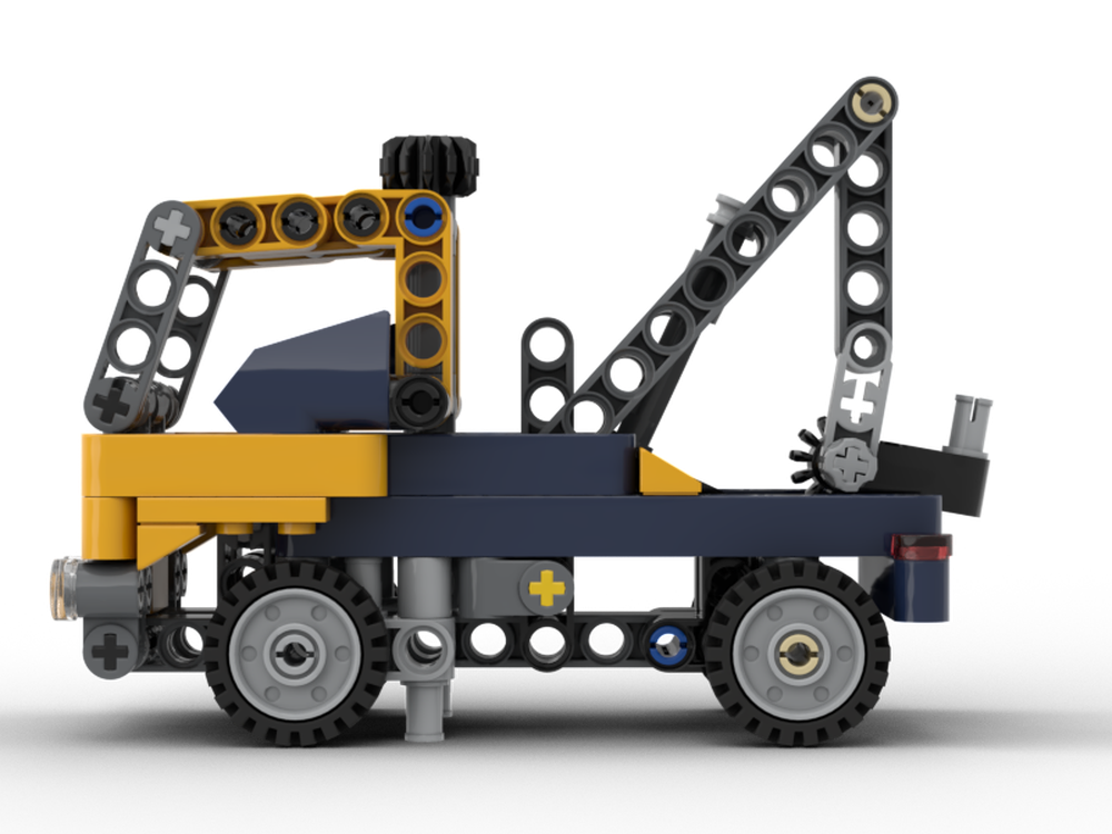 Lego Moc 42147 Tow Truck By Hoppepe Rebrickable Build With Lego
