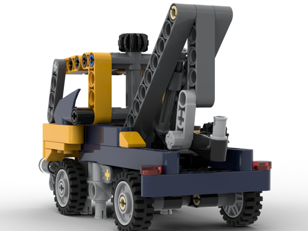 Lego Moc 42147 Tow Truck By Hoppepe Rebrickable Build With Lego