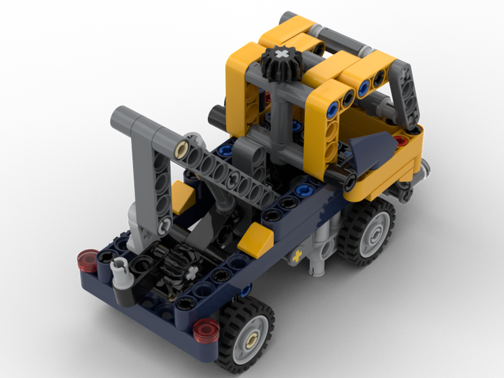 Lego Moc 42147 Tow Truck By Hoppepe Rebrickable Build With Lego