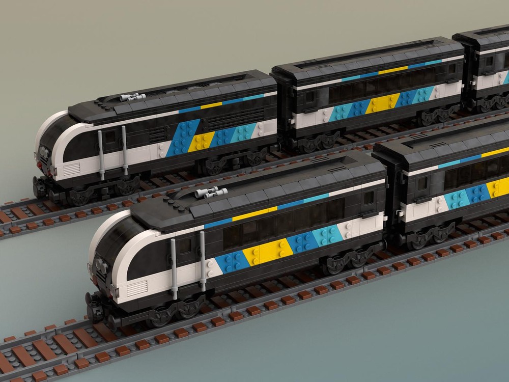 Lego Moc Brightline Control Car By Jamisonwieser Rebrickable Build