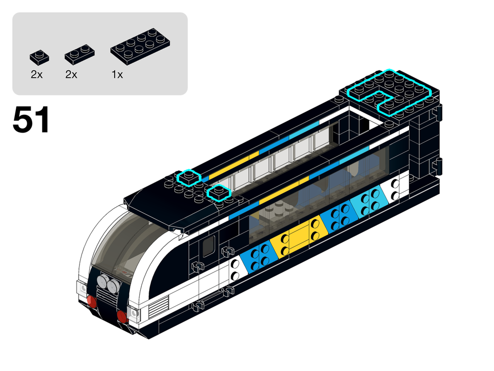 Lego Moc Brightline Control Car By Jamisonwieser Rebrickable Build