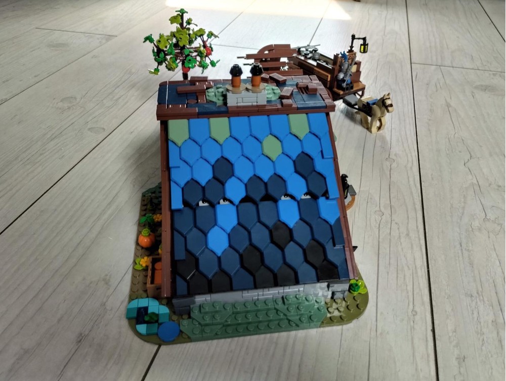 Lego Moc Medieval Cabin By Mrpotato Rebrickable Build With Lego