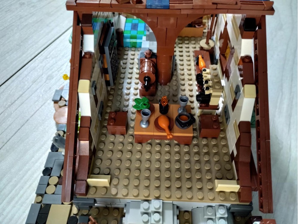 Lego Moc Medieval Cabin By Mrpotato Rebrickable Build With Lego