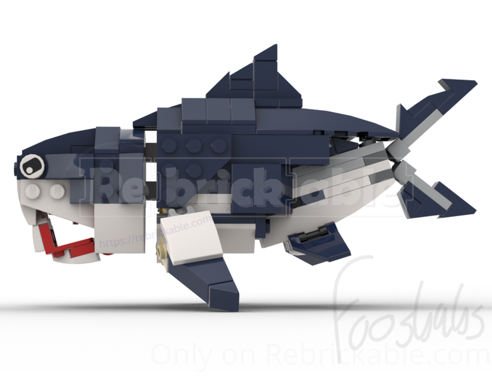 LEGO MOC-145913 31088 Chunkleosteus by Foosbubs | Rebrickable - Build ...