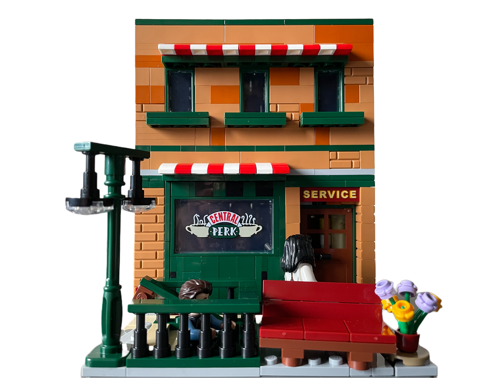 LEGO MOC Central Perk Modular Alternate build 21319 by re-bricked | Rebrickable - Build with LEGO