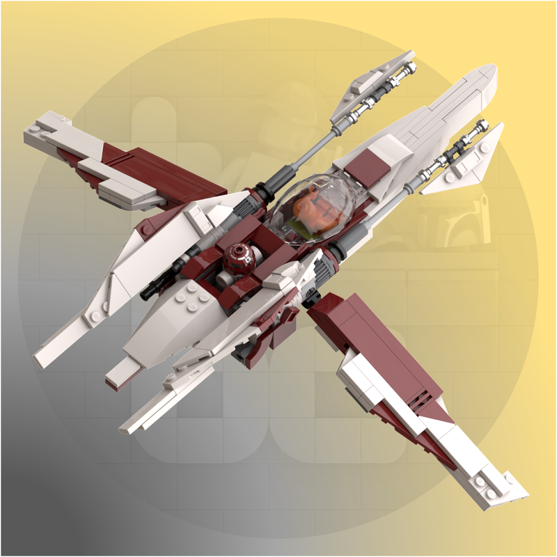 LEGO MOC 75333 - 75342 - High Republic Vector Fighter- 187th Legion ...