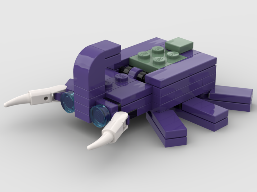 LEGO MOC Brilliant Beetle 1.0 (Minecraft Legends) by builditmac ...