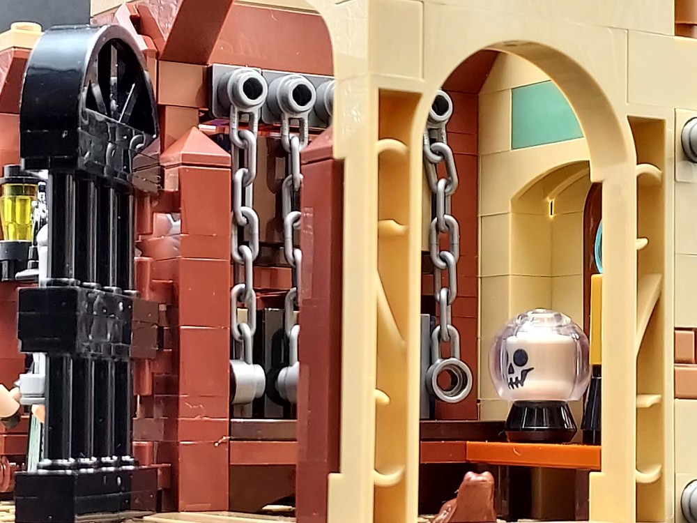 LEGO MOC Hogwarts Library by TrevorToad | Rebrickable - Build with LEGO
