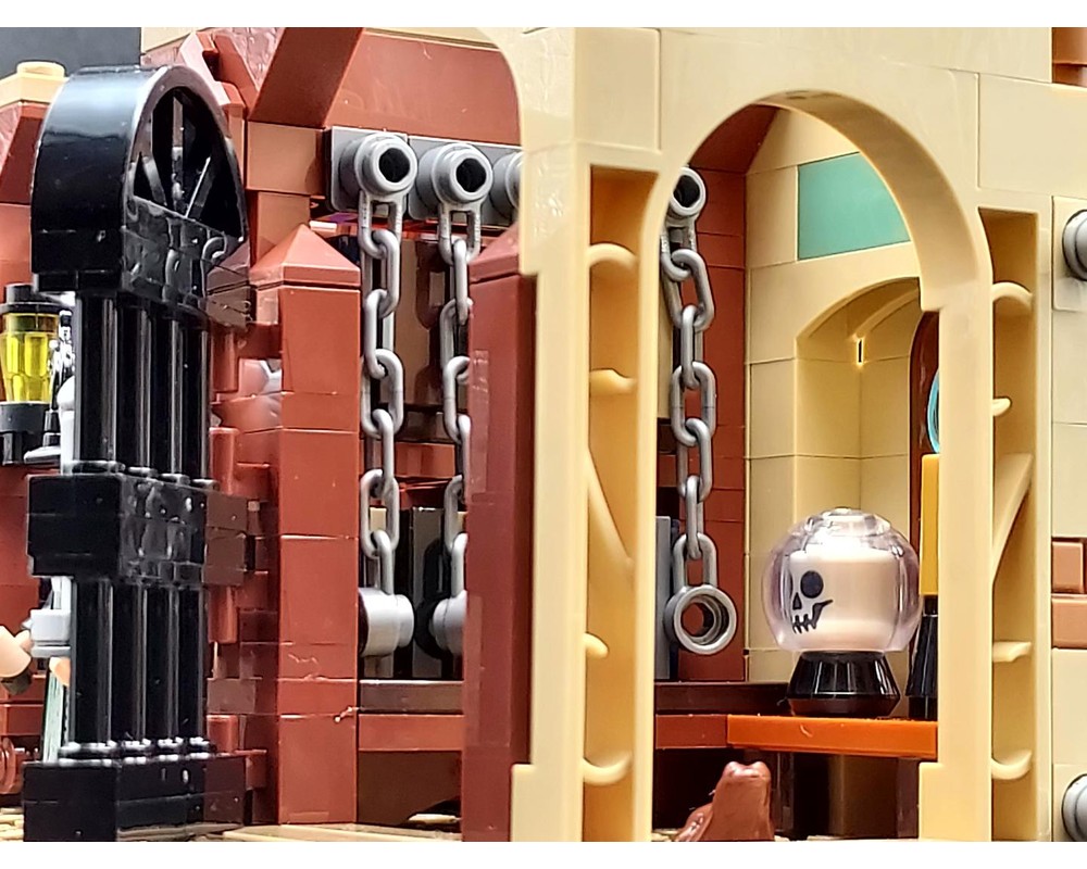 LEGO MOC Hogwarts Library by TrevorToad | Rebrickable - Build with LEGO