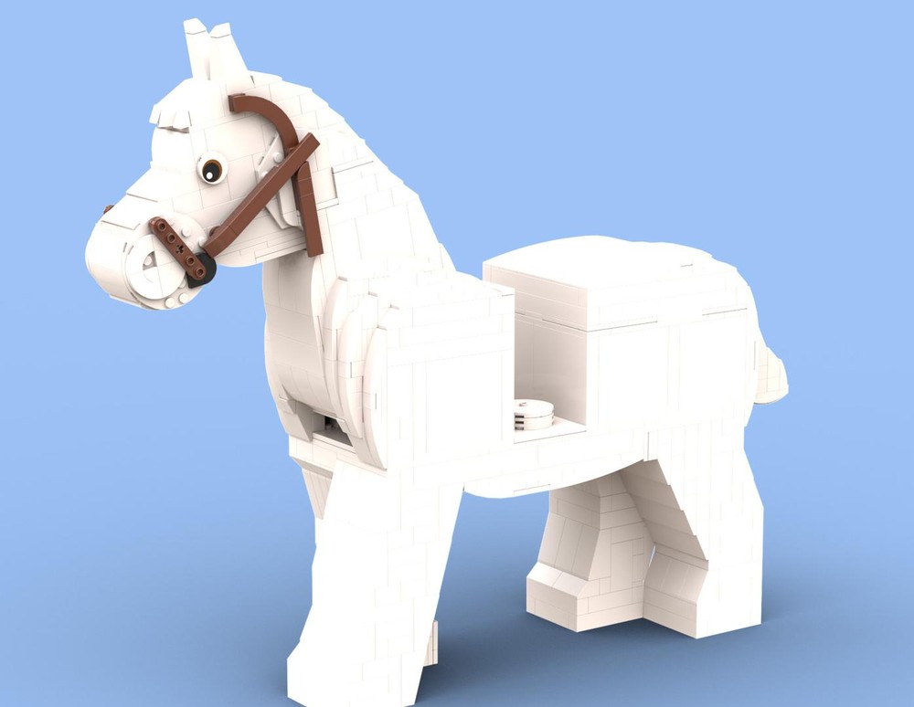 LEGO MOC Horse 6:1 by SylvainLS | Rebrickable - Build with LEGO