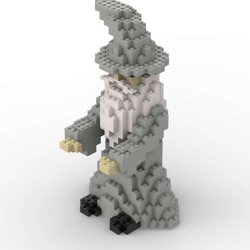 LEGO MOC Gandalf the Grey Wizard by otterbournelego | Rebrickable ...