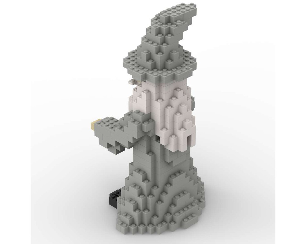Lego Moc Gandalf The Grey Wizard By Otterbournelego Rebrickable