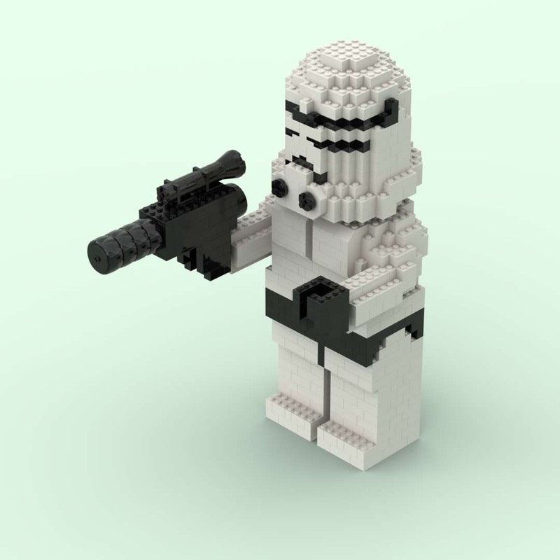LEGO MOC Large Scale Storm Trooper by otterbournelego | Rebrickable ...