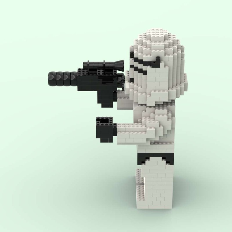 LEGO MOC Large Scale Storm Trooper by otterbournelego | Rebrickable ...