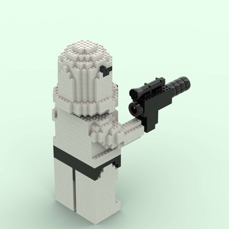 LEGO MOC Large Scale Storm Trooper by otterbournelego | Rebrickable ...