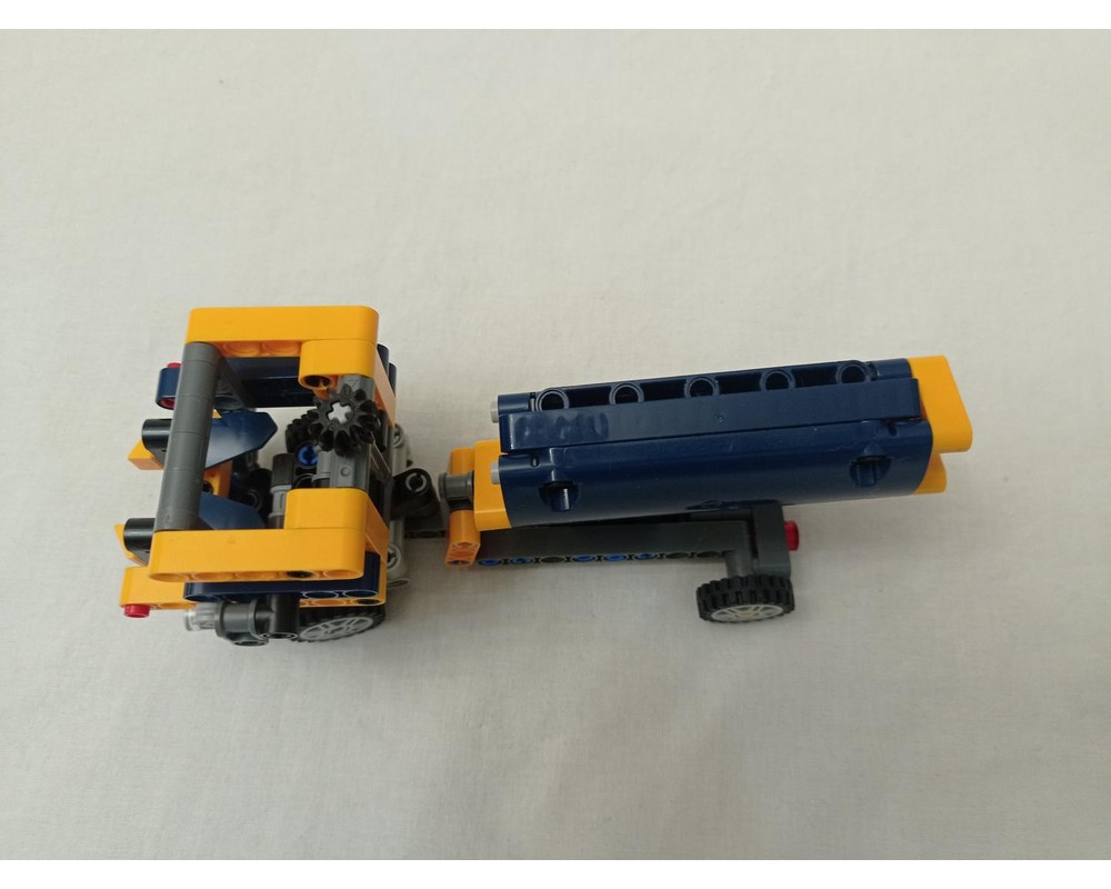Lego Moc Concrete Mixer 42147 Alternative By Erikgs Rebrickable