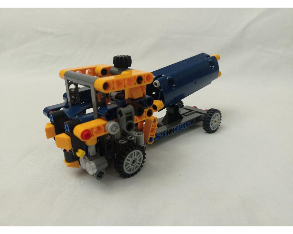 Lego Moc Concrete Mixer 42147 Alternative By Erikgs Rebrickable