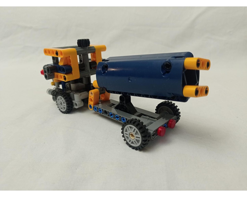 Lego Moc Concrete Mixer 42147 Alternative By Erikgs Rebrickable