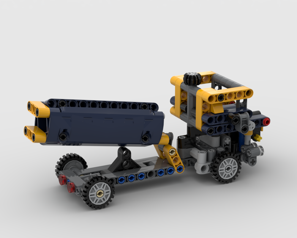 Lego Moc Concrete Mixer 42147 Alternative By Erikgs Rebrickable