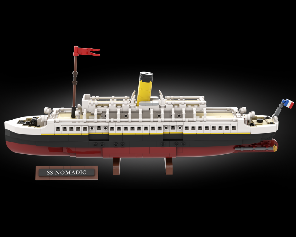 LEGO MOC SS Nomadic by benbuildslego | Rebrickable - Build with LEGO