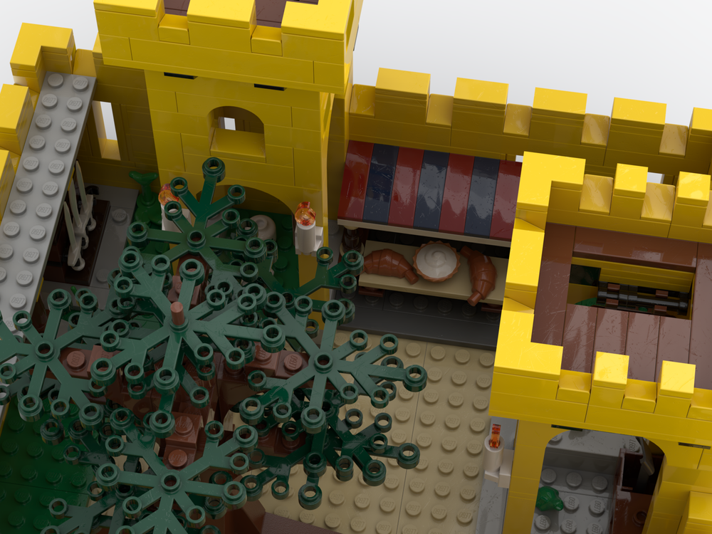 LEGO MOC Yellow Castle | 375 Remake by LordClimentos | Rebrickable ...