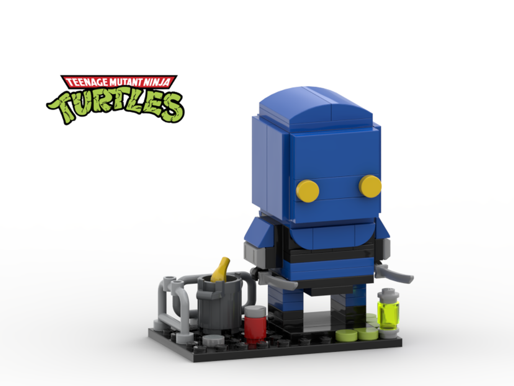 LEGO MOC TMNT - Foot Soldier - Brickheadz by EdgarGuacs | Rebrickable ...