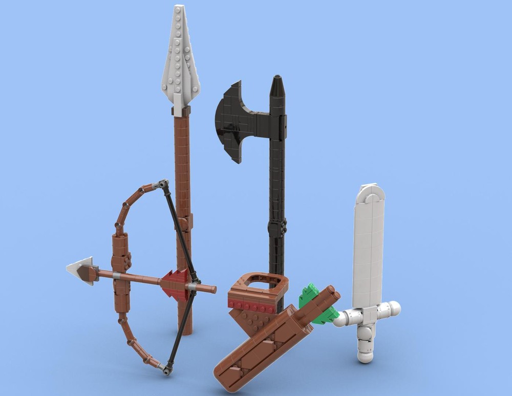 LEGO MOC Weapons 6:1 by SylvainLS | Rebrickable - Build with LEGO
