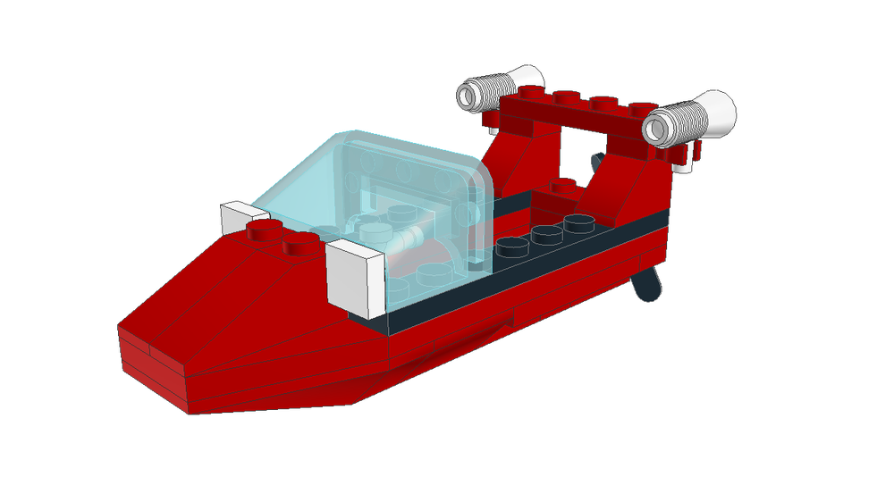 LEGO MOC 6657 Speed Boat by julien1001 | Rebrickable - Build with LEGO