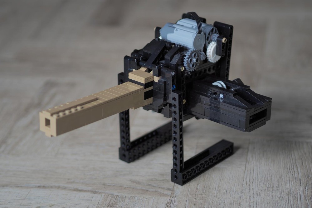LEGO MOC Motorised Pressure Gun by Tarix819 | Rebrickable - Build with LEGO